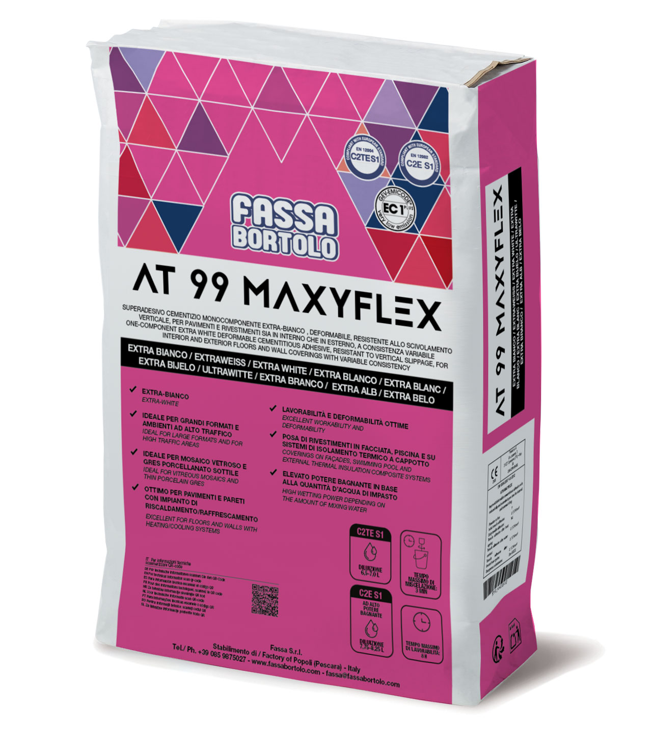 AT 99 MAXYFLEX: il super adesivo monocomponente Fassa Bortolo, ora ancor più performante ...