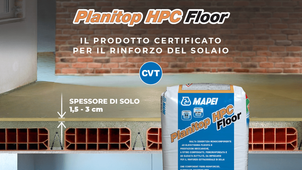 Planitop HPC Floor di Mapei: l'evoluzione del rinforzo strutturale dei ...