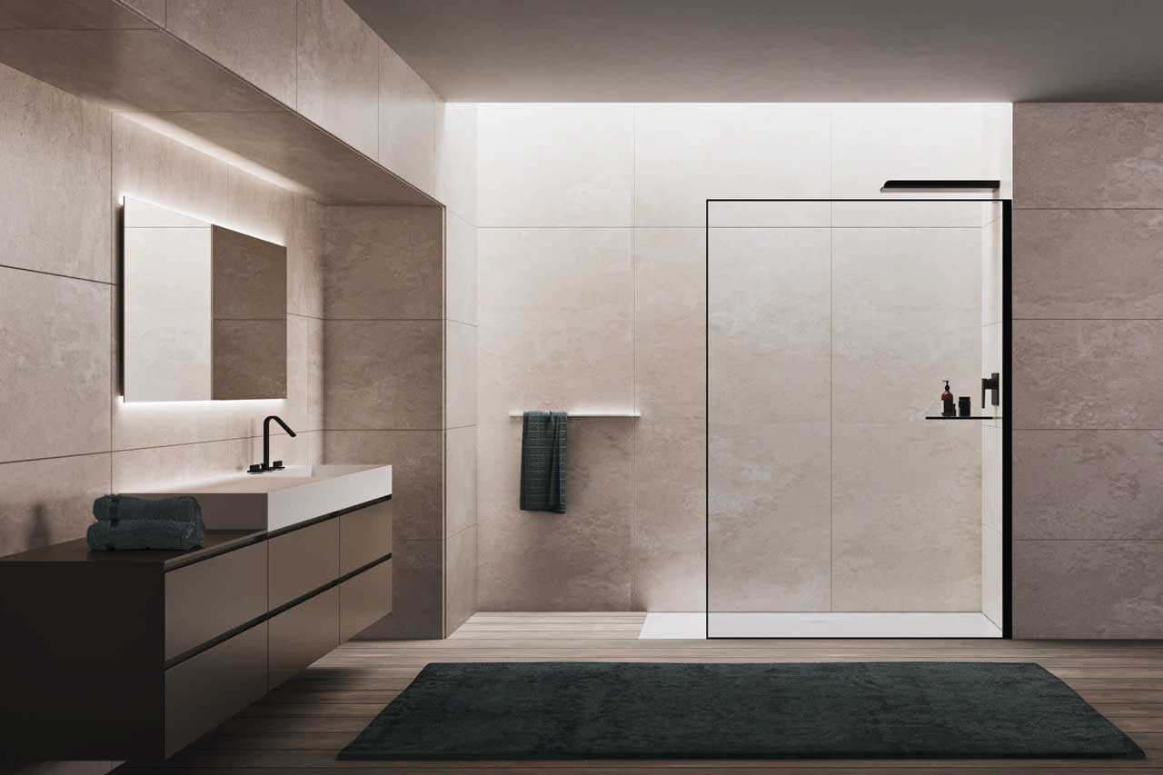 Doccia walk-in: funzionalità, accessibilità ed estetica per il bagno ...